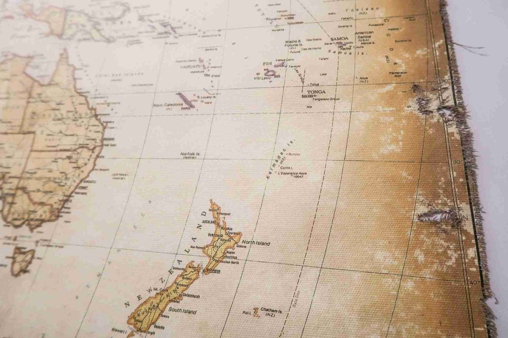 Push Pin Map - Pick Your Size Modern World Map - Canvas Wall Maps