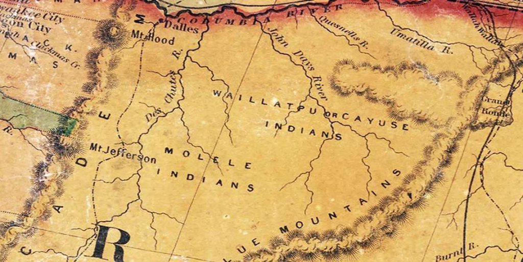 County Map Of The Republics Of North America - Canvas Wall Maps