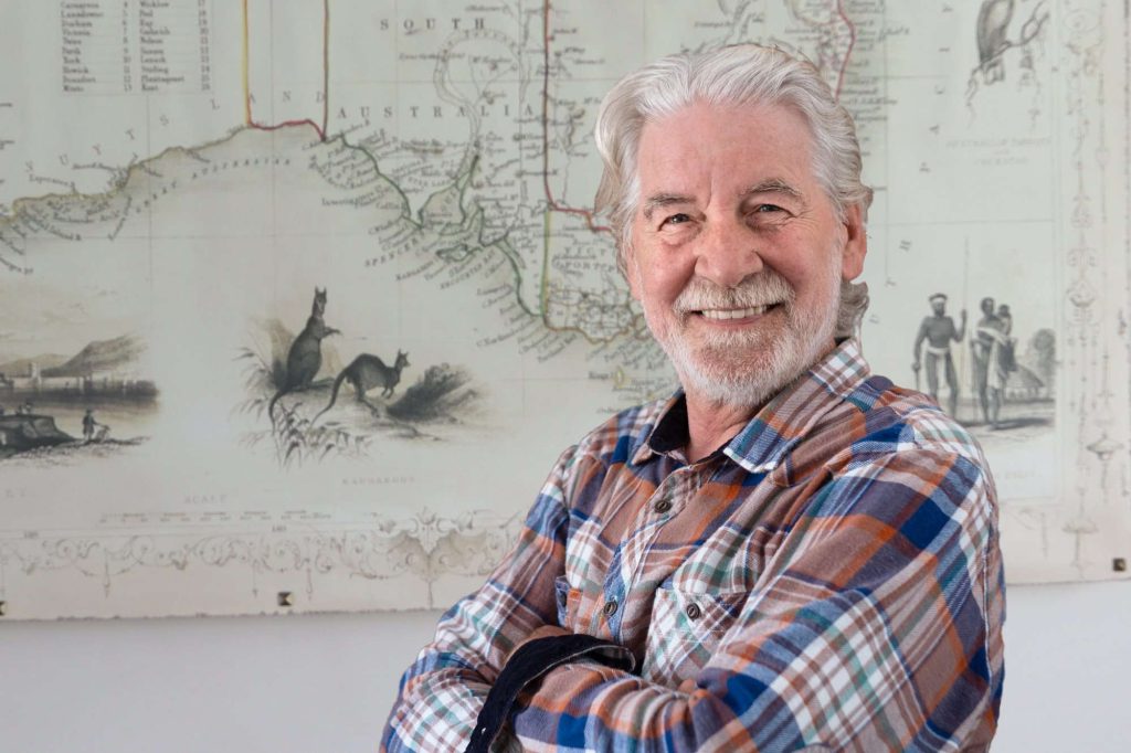 Historical map of Australia - large-scale - Canvas Wall Maps