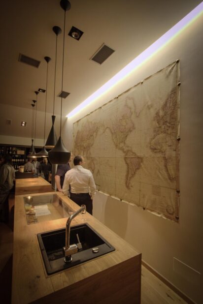 The Right Map Size - Canvas Wall Maps